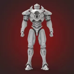 Pacific Rim Jaeger Gypsy Danger 3d Model
