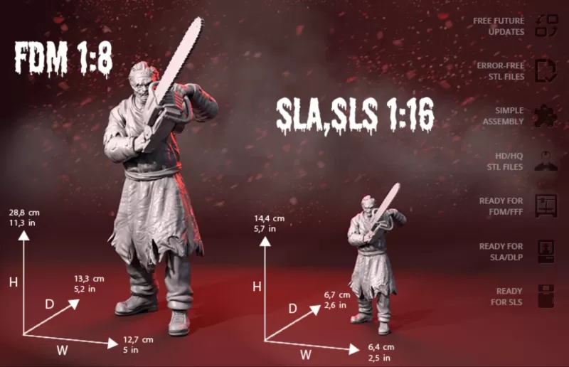 Leatherface 3d Costume