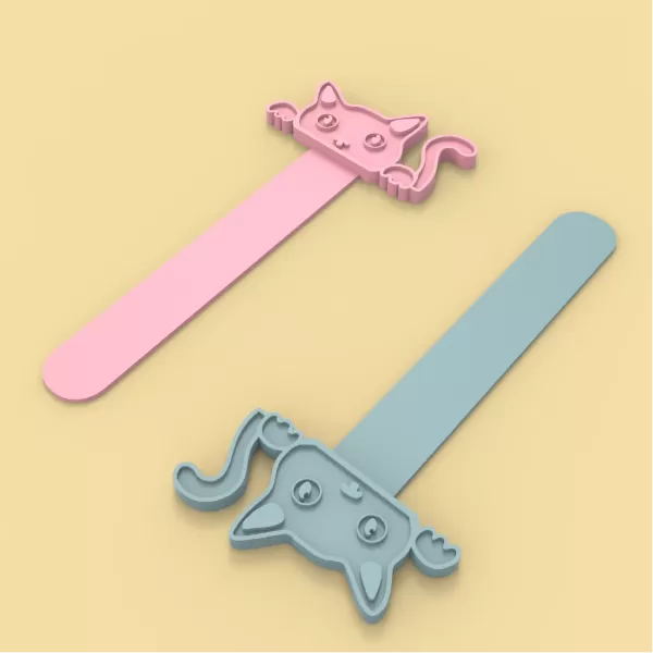 Cat Head BookMark, Cute BookMark 3D STL File, Cat Lover Gift 3D ...